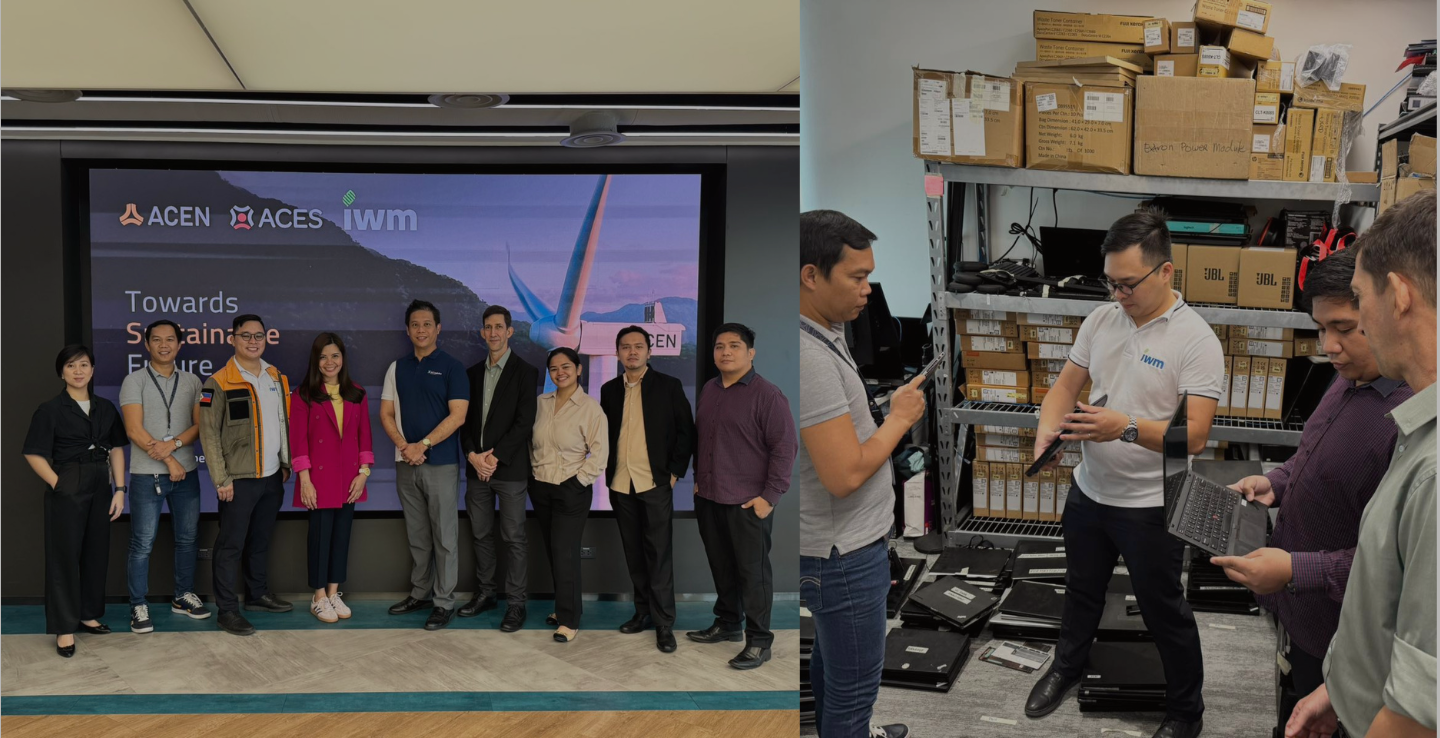 IWM Partners with ACEN in Sustainable E-Waste Management – AC Logistics